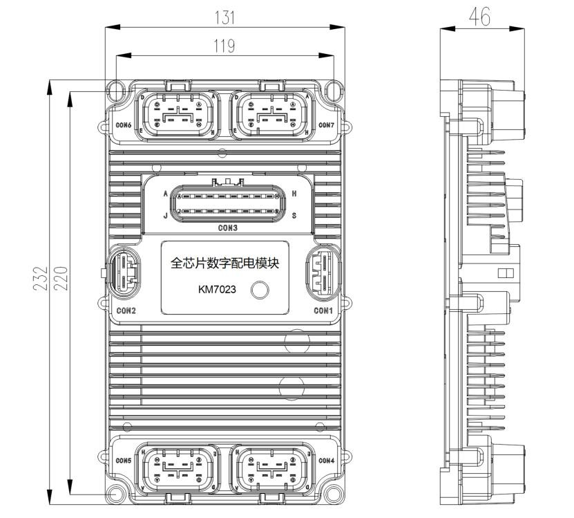 Senptec SPDU KM7023 - Senptec Elecotnonics